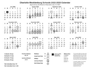 CMS Schools Calendar 2022-2023 | Charlotte-Mecklenburg Schools - School ...