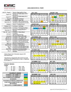 Evansville Vanderburgh School Corporation Calendar 2025-2026 - School ...