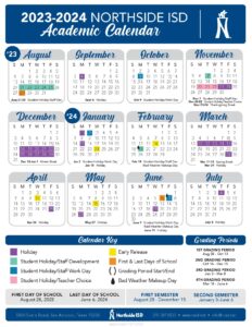 Northside Independent School District Calendar 2023-2024 PDF – School ...