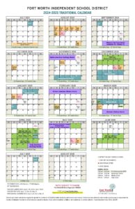 Fort Worth Independent School District Calendar 2026-2027